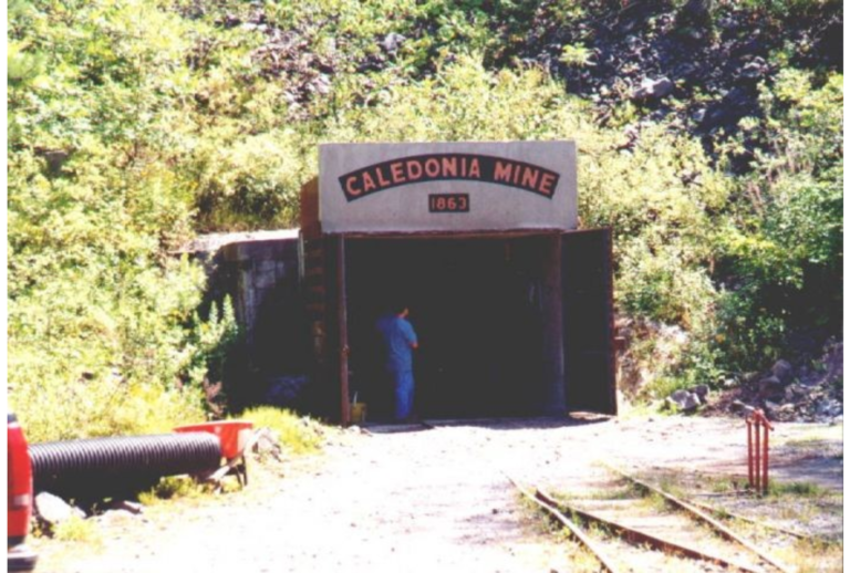 History of the Mine - Caledonia Copper Mine