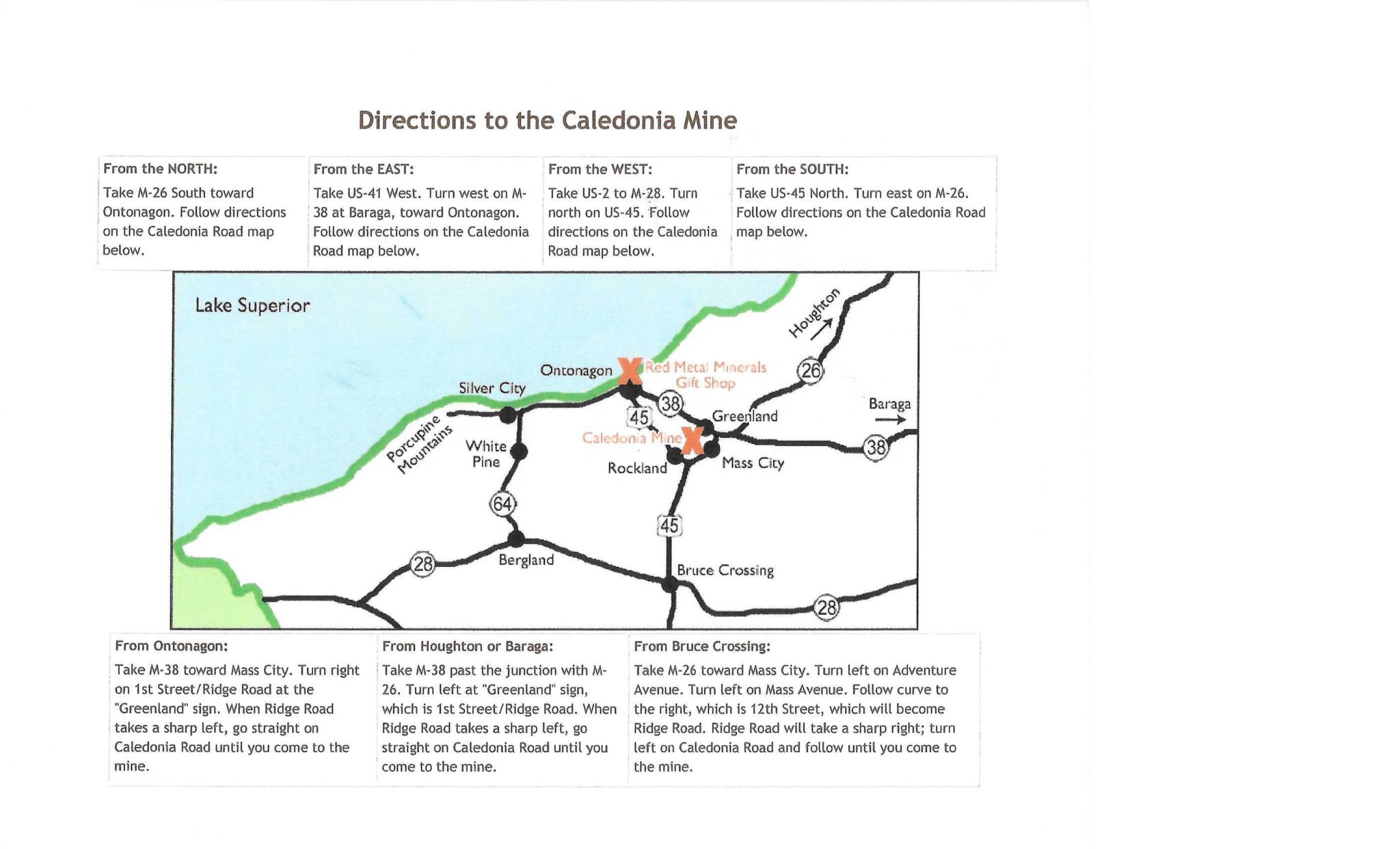 Know Before You Go - Caledonia Copper Mine